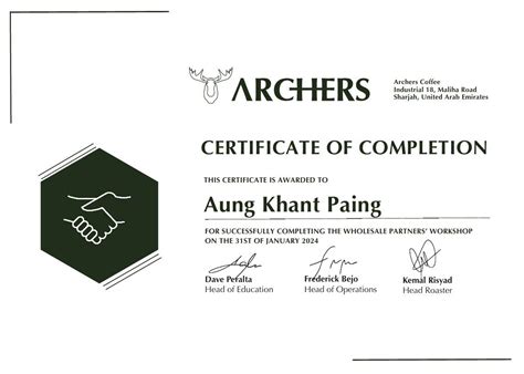 Aung Khant On Linkedin Workshop Certificate