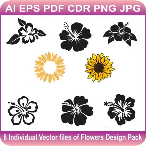 Flower Vector Pack