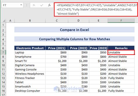 How To Compare In Excel Practical Examples ExcelDemy