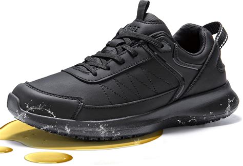 Spiez Non Slip Chef Shoes For Kitchen Anti Slip Work Shoes Womens