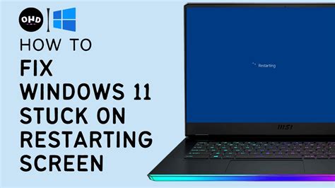 🔄🖥️ How To Fix Windows 11 Stuck On Restarting Screen Easy Step By Step Guide Youtube