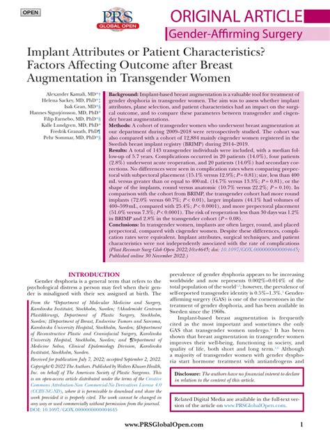 Pdf Implant Attributes Or Patient Characteristics Factors Affecting