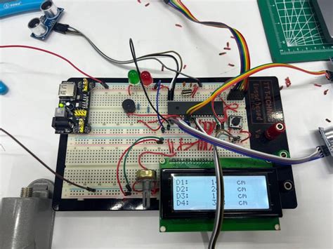 Maes Alzaeim On Linkedin Car Parking Sensor Project With Pic16f877a During A Microprocessor Course