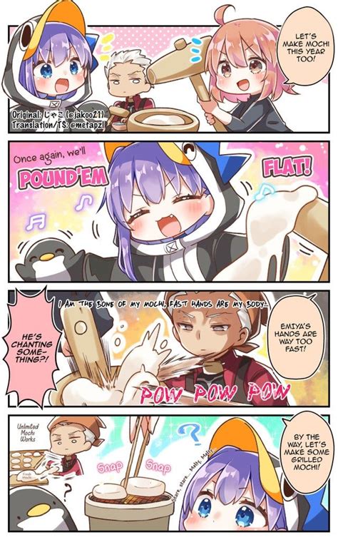 Chibi Melty Is Making Mochi Jakoo21 Tl Ts Metapzl Grandorder Chibi Fate Stay Night