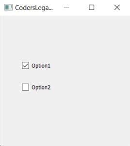 Pyqt Qcheckbox Coderslegacy