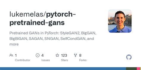 Github Lukemelaspytorch Pretrained Gans Pretrained Gans In Pytorch