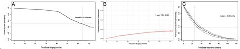A Overall Survival Of Patients With Stage I Nsclc B Cumulative