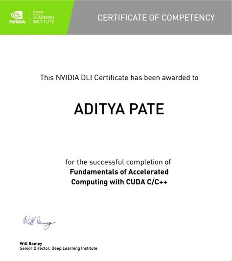 Nvidia Cuda Gpucomputing Aditya P