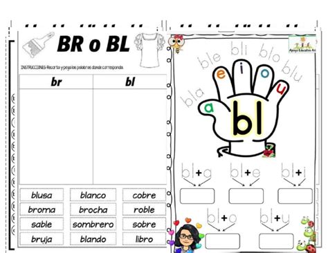 Silabas Trabadas Bl Y Br Pdf