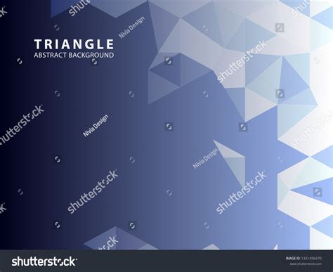 Vector Modern Abstract Triangular Background Vector Stock Vector