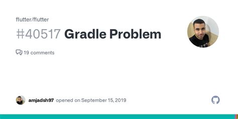 Gradle Problem Issue Flutter Flutter Github
