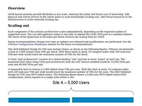 Scaling Guidelines Dell Validated Designs For Vdi—designs For Citrix Virtual Apps And Desktops