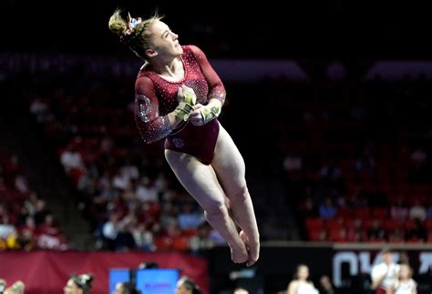Ou Womens Gymnastics Freshman Lily Pedersons Ties With Sooners Kj