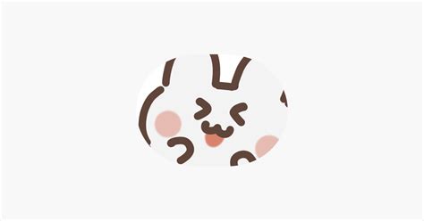 App Store에서 제공하는 귀여운 토끼 스티커