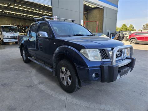 Car Wreckers Nissan Navara 2007 Blue Auto Diesel