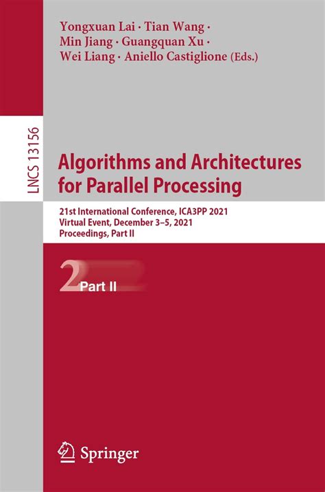 Algorithms And Architectures For Parallel Processing Ebook By Epub