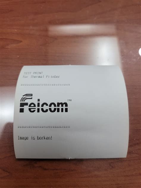 Pos Image Printing With Epson Compatible Thermal Printer Problem