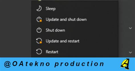 Update And Shutdown Pc Atau Laptop Malah Hidup Lagi