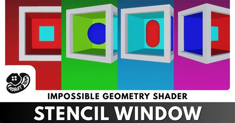 Stencil Window Imposible Geometry Shader ビジュアルエフェクト シェーダー Unity
