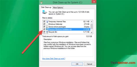 how to completely delete windows old folder from c drive techgainer