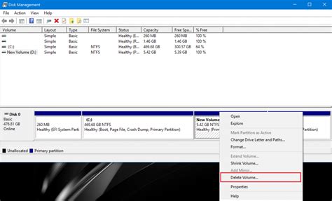 Windows 10 How To Create Delete The Partition