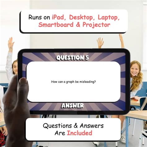 Identify Misleading Statistics In Context Jokers Wild Math Game No Prep