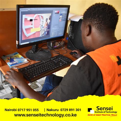 best graphic design training in kenya i sensei college