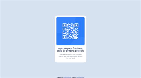 Frontend Mentor Responsive Qr Code Component Coding Challenge Solution