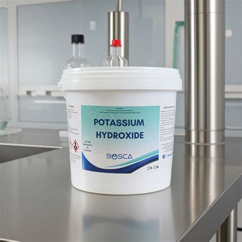 Potassium Hydroxide Caustic Potash Flakes Koh 4kg