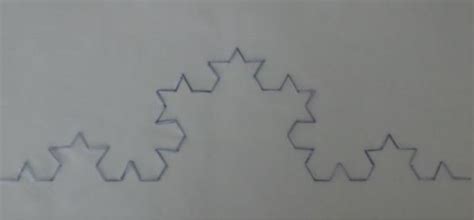Level 3 Of The Koch Curve Download Scientific Diagram