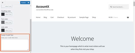 How To Edit The Storefront Footer Text Built With WooCommerce In 2024 WPCOLLEGE