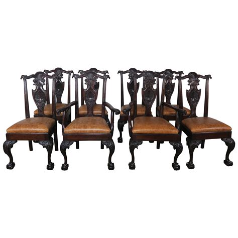 Reproduction Chinese Chippendale Dining Chair For Sale At 1stdibs