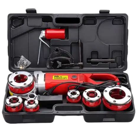 Electric Pipe Threading Machine 2000W 1 2 2 BAS Kuwait Bab Al Saif Est