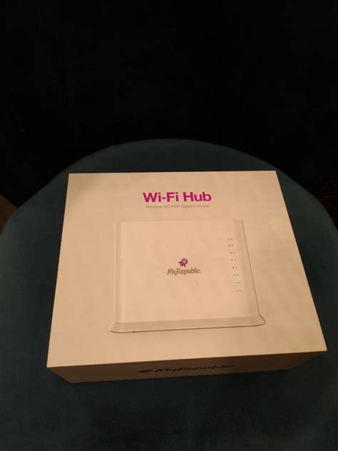 My Republic Wi Fi Hub Wireless AC1600 Gigabit Router TV Home Appliances Electrical Adaptors