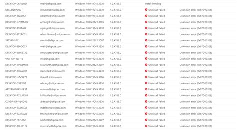 Msi App Uninstall Unknown Error 0x87d103e8 Microsoft Qanda