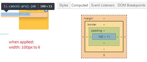 Html How To Set Width For Li Element Of A Dropdown Stack Overflow