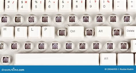 Word Help And Ctrl Alt Delete Stock Image Image Of Ctrl Modern