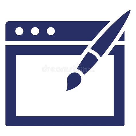 Design Development Isolated Vector Icon Which Can Easily Modify Or Edit Stock Vector
