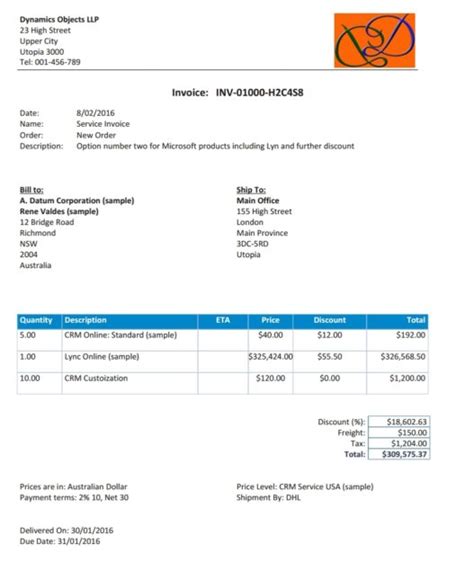 Dynamics Pdf Docs For Crm 2016 Word Templates Crm Software Blog Dynamics 365