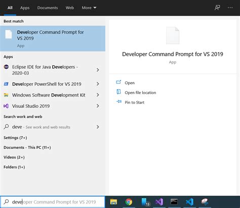 I Cant Open Developer Command Prompt For Vs 2019 Ask Gamedevtv