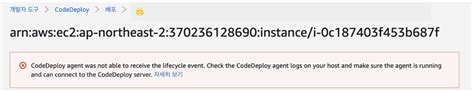 Trouble Shooting CodeDeploy UnknownError