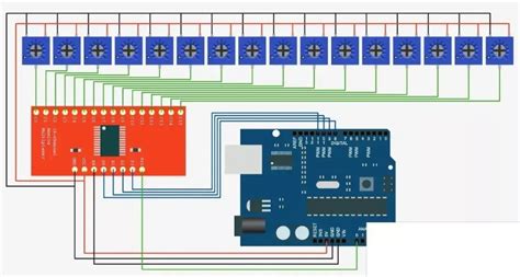 modulo multiplexor digital analógico 16 canales cd74hc4067 ufo