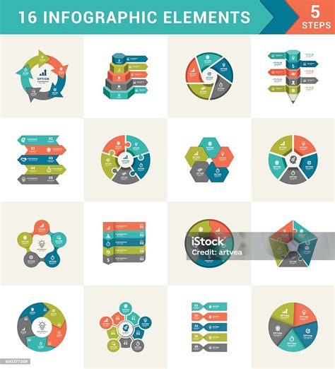 Elemen Infografis Ilustrasi Stok Unduh Gambar Sekarang Bagan