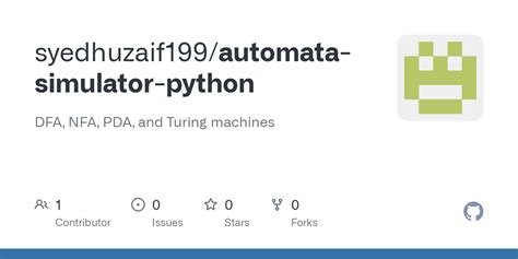 Github Syedhuzaif199automata Simulator Python Dfa Nfa Pda And