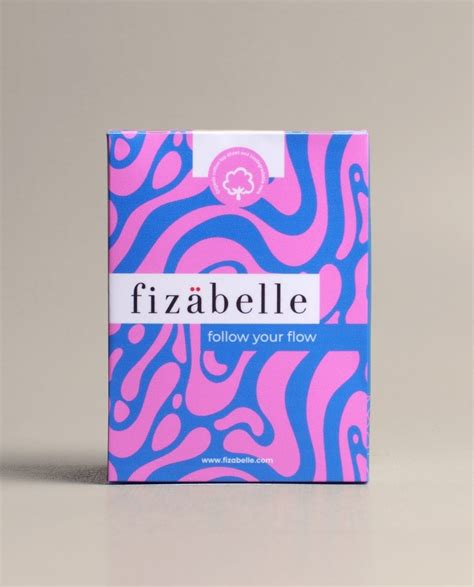 Organic Sanitary Pads For Light Flow Box Fizabelle