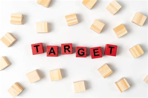 Concept Of Setting Business Target Objective Aim Vision Or Goal