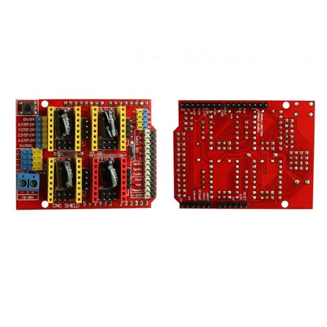 cnc shield v3 impressora 3d para 4 drivers compatível com arduino a4988
