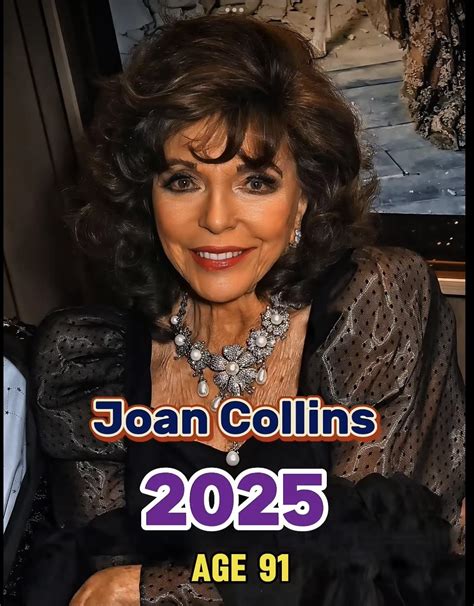 Joan Collins Now Photos