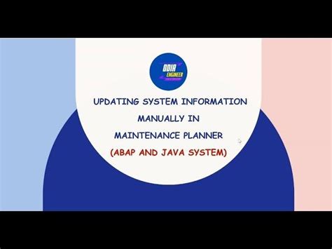 How To Update Sap Java System Information Manually In Maintenance Planner Sum Sap Upgrade