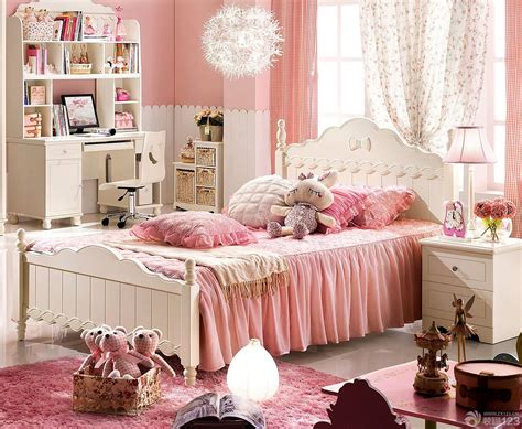 温馨学生实木卧室家具装修效果图 别墅设计图